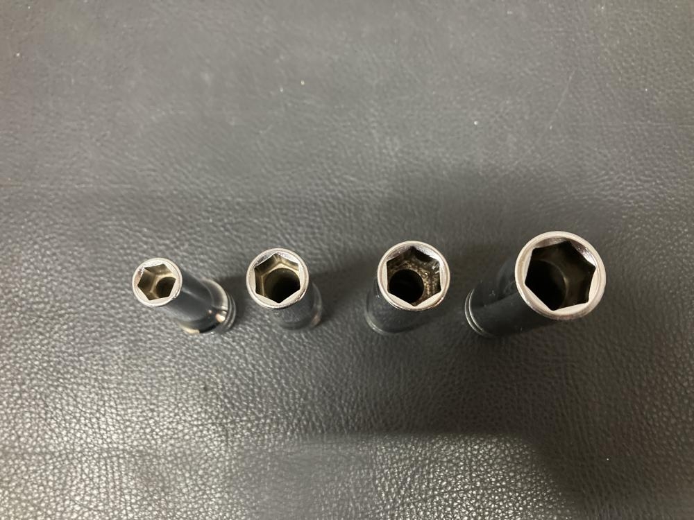 KTC 9.5sq6角ディープソケットセット B3L-08/10/12/14の中古 中古B使用感あり 《横浜・青葉》中古工具販売の専門店│ ツールオフ横浜店｜中古工具販売のツールオフ