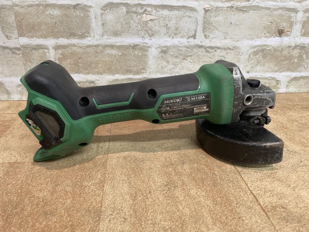 HiKOKI ハイコーキ コードレスディスクグラインダ G3613DA 本体のみ 動作OKの中古 中古B使用感あり 《埼玉・入間》中古工具販売 ...