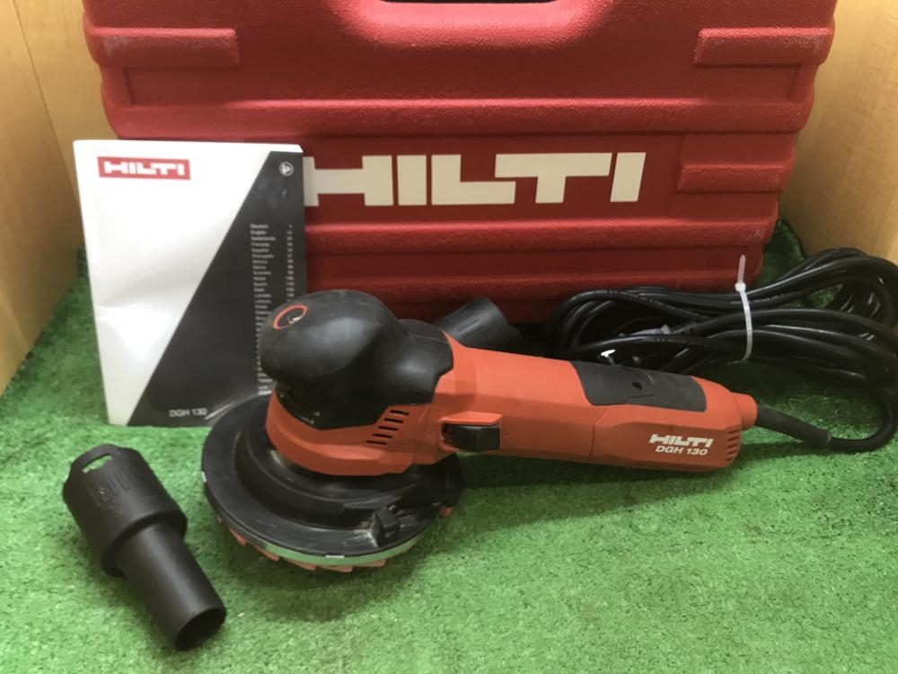 ヒルティ hilti コンクリートグラインダ DGH130 付属品は写真より参照の中古 中古B使用感あり 《大阪・枚方》中古工具販売の専門店│ ...