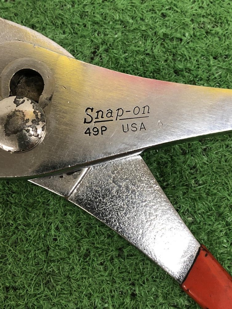 Snap-on スナップオン コンビネーションプライヤー 49P 旧ロゴの中古 中古C傷汚れあり 《埼玉・川越》中古工具販売の専門店│ ツール ...