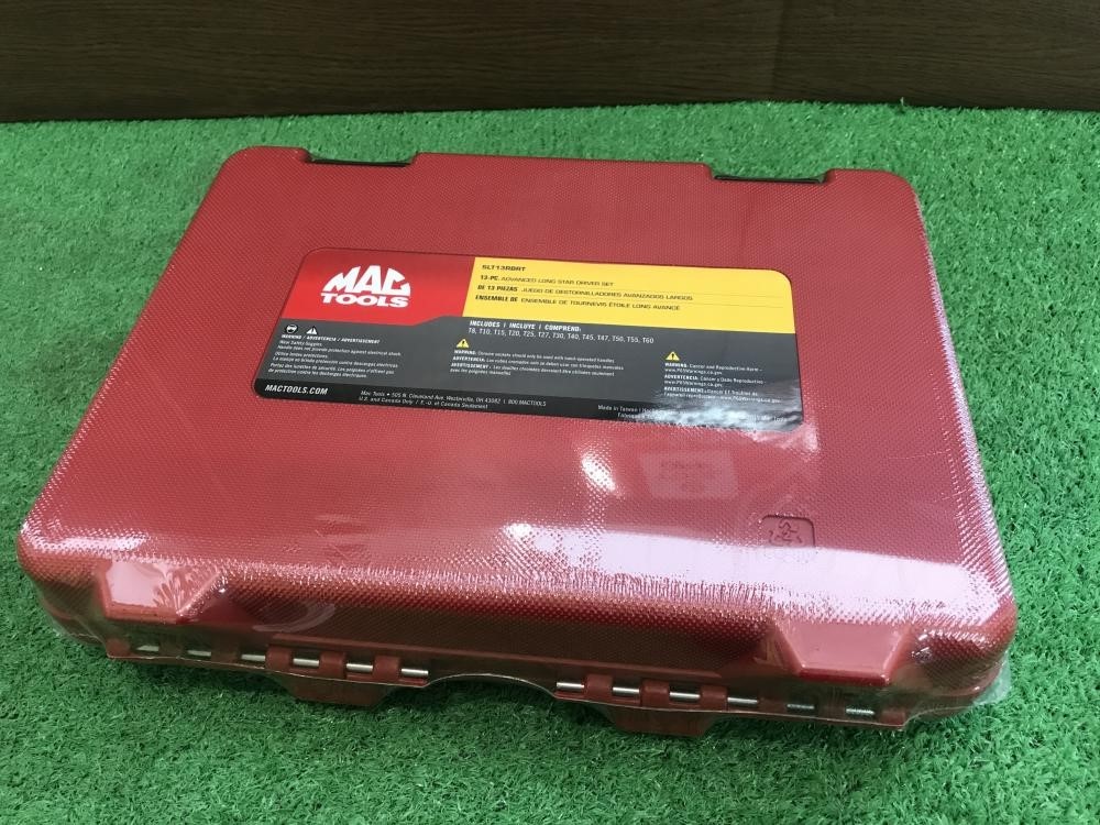 MACTOOL マックツール 13Pc.ロング トルクスドライバービットセ SLT13RBRTの中古 未使用品 《埼玉・入間》中古工具販売の専門店│ ツールオフ所沢入間店｜中古工具販売のツールオフ