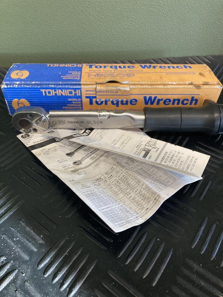 TOHNICHI トルクレンチ QL50Nの中古 未使用品 《宮城・仙台》中古工具販売の専門店│ ツールオフ仙台店｜中古工具販売のツールオフ