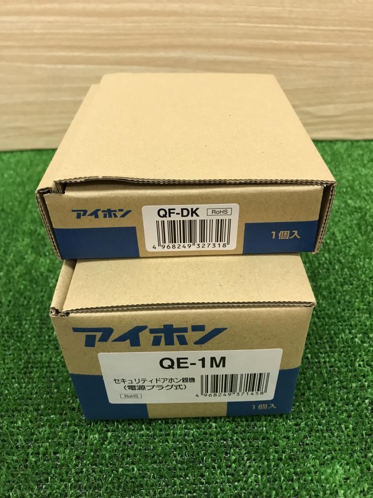 アイホン ドアホンセット QE-1M /QF-DK 親機/子機の中古 未使用品 商品詳細｜中古工具販売のツールオフ