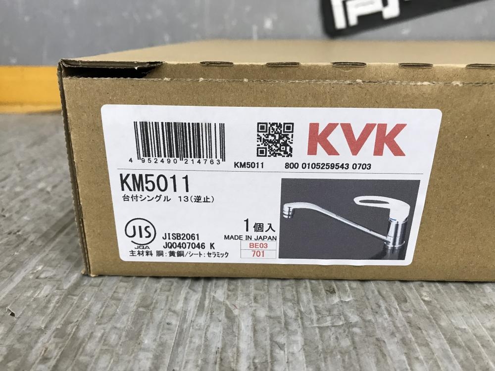 KVK 台付シングル混合水栓 KM5011の中古 未使用品 《群馬・高崎》中古工具販売の専門店│ ツールオフ高崎店｜中古工具販売のツールオフ