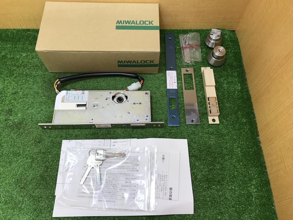 美和ロック 電気錠セット 扉厚40㎜ バックセット64㎜ U9AL3M-1の中古 未使用品 《大阪・松原》中古工具販売の専門店│ツールオフ松原店｜中古工具販売のツールオフ