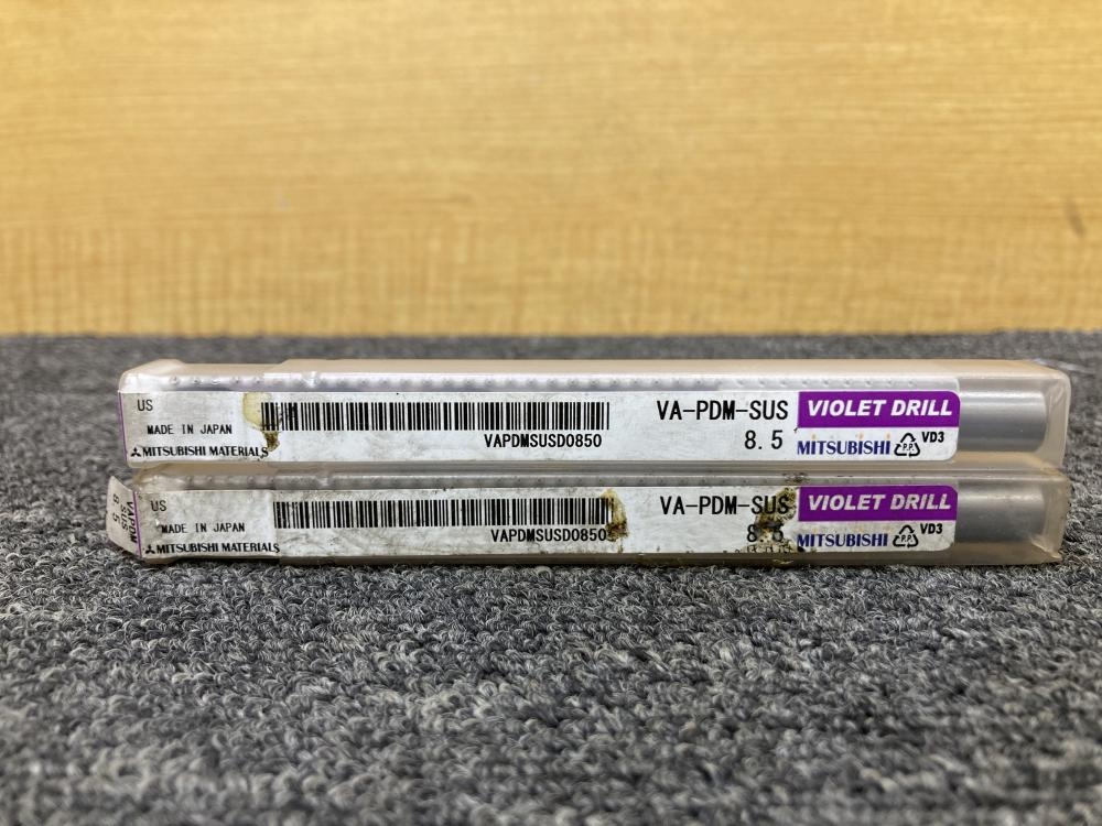 三菱マテリアル バイオレットドリル 高精度ドリルドリル VA-PDM-SUS 8.5の中古 未使用品 《大阪・松原》中古工具販売の専門店│ ...